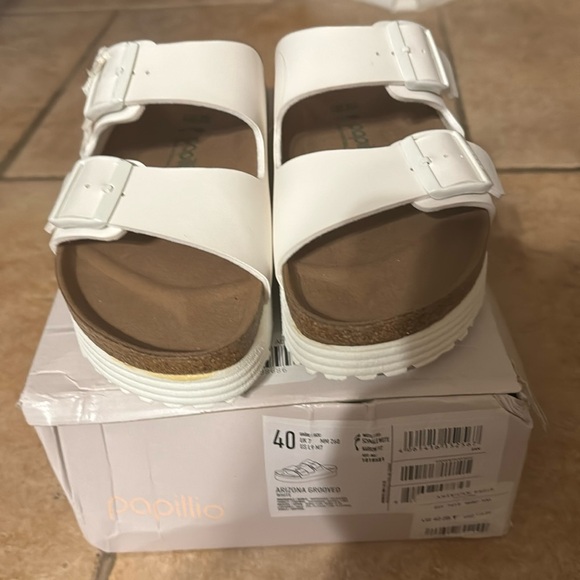 Papillio | Shoes | Papillio By Birkenstock Arizona Platform Sandals ...